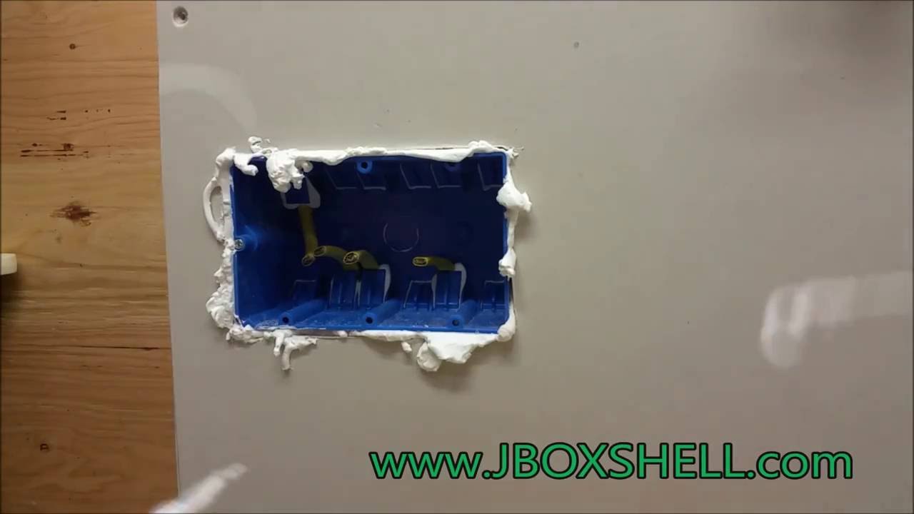 BOX SHELL - Junction Box Insulator - How to Foam a Box Shell - YouTube