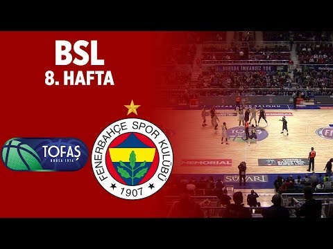 BSL 8. Hafta Özet | Tofaş 69-74 Fenerbahçe