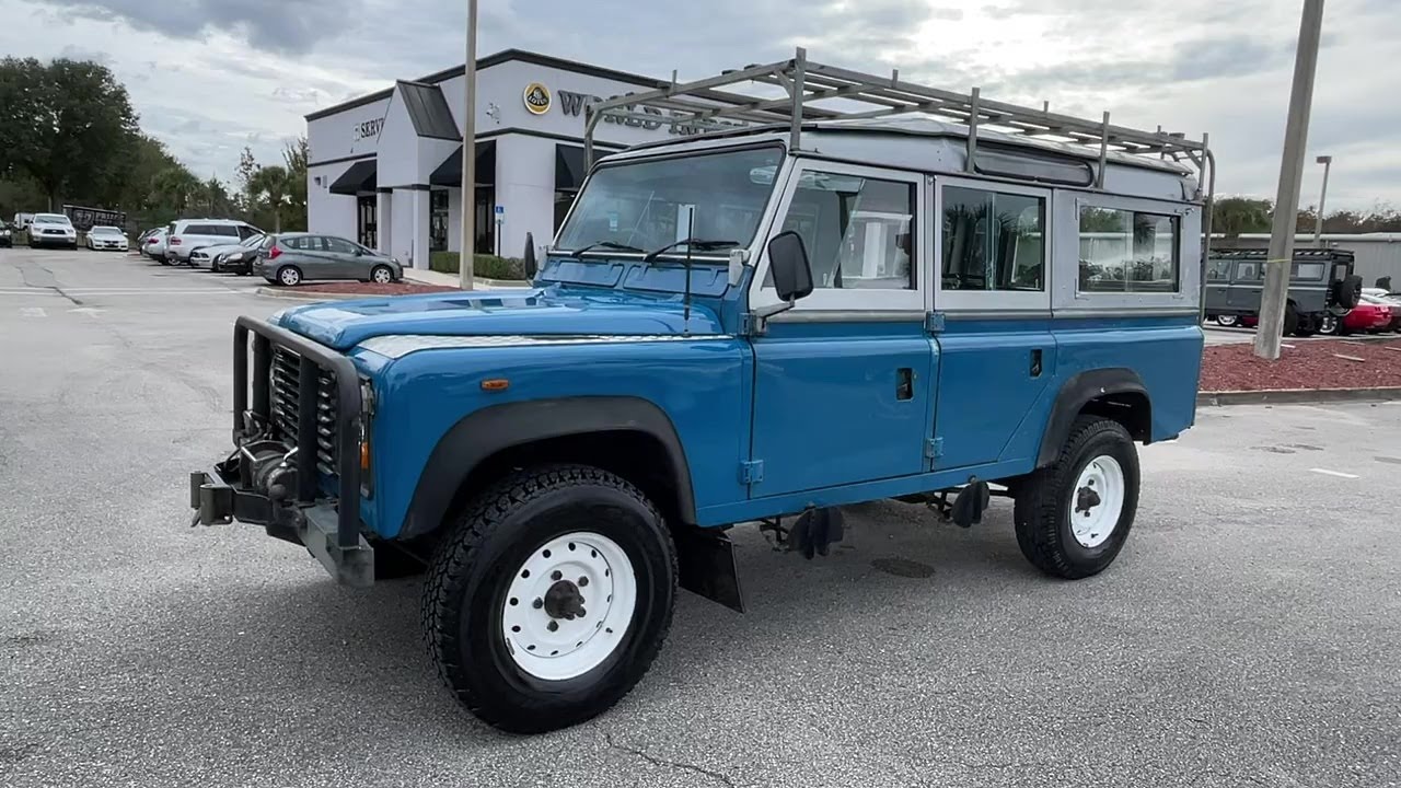 USED 1984 LAND ROVER DEFENDER 110 5-DOOR V8 - (COLLECTOR SERIES) at ...