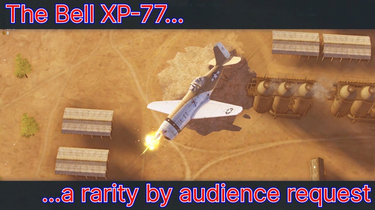World Of Warplanes: The Bell XP-77, A Rarity By Audience Request - YouTube