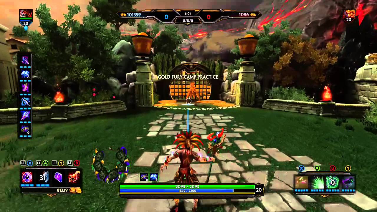 Smite- Xbox one Ah Puch Op Build - YouTube