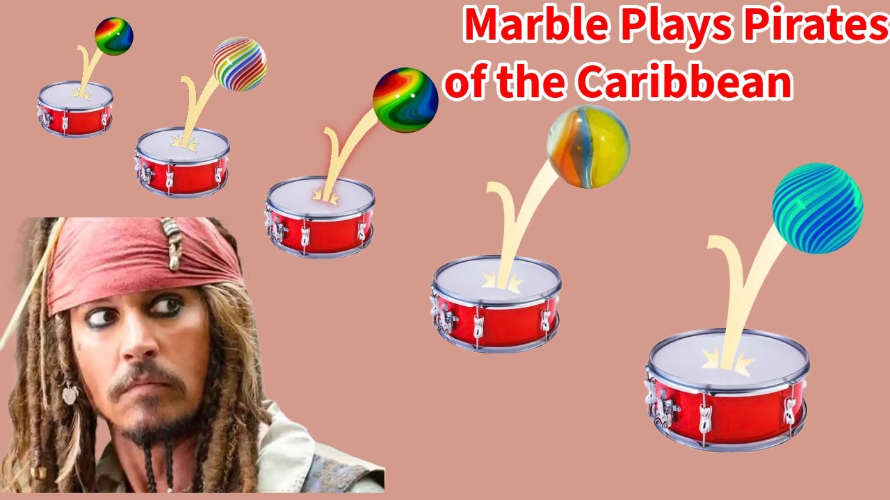 Captain Jack Sparrow Marble Run - YouTube