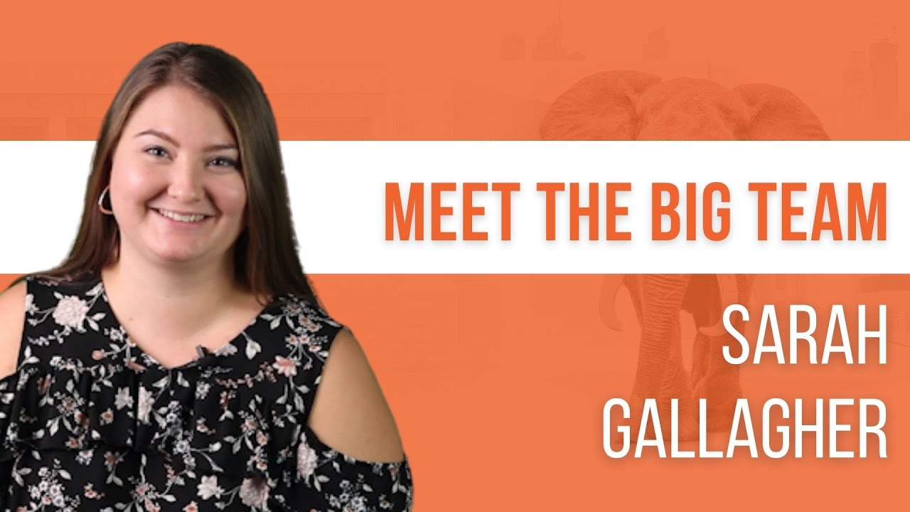 Meet the BIG Team - Sarah Gallagher - YouTube
