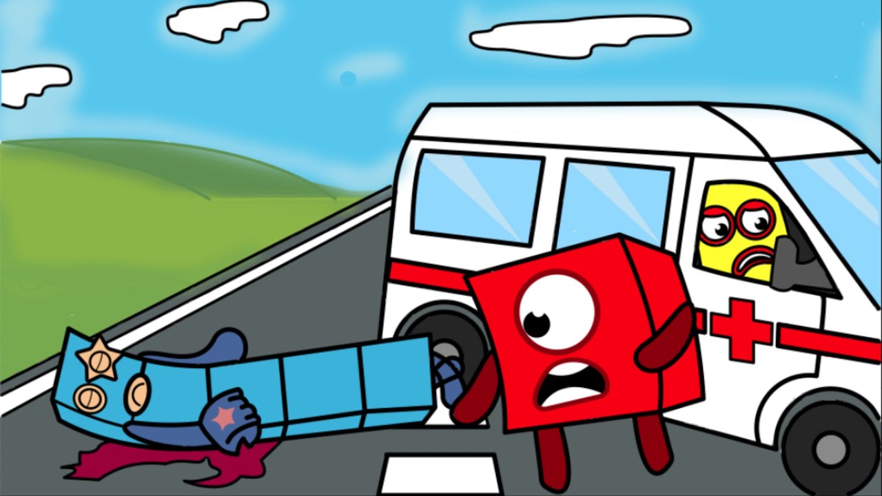 Hit and run victim, ambulance arrives at the scene fan made coloring ...