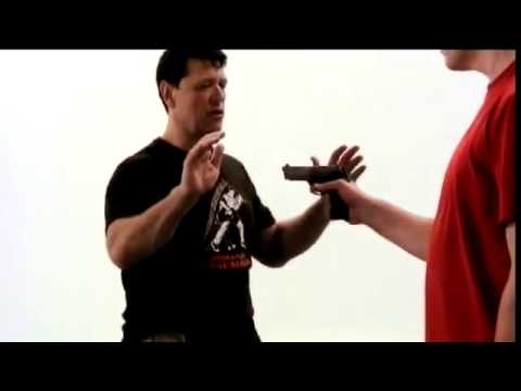 Krav Maga Gun disarm - YouTube