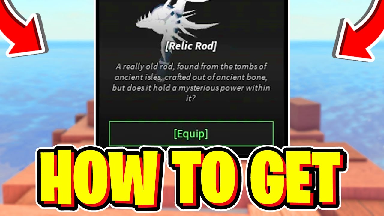 *EASY* How To GET RELIC ROD WITHOUT FINDING ALL BONES In Fisch! Roblox ...