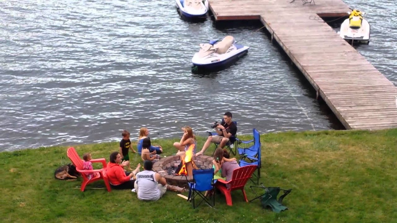 Lake House Fun 2014 Smores For All - YouTube