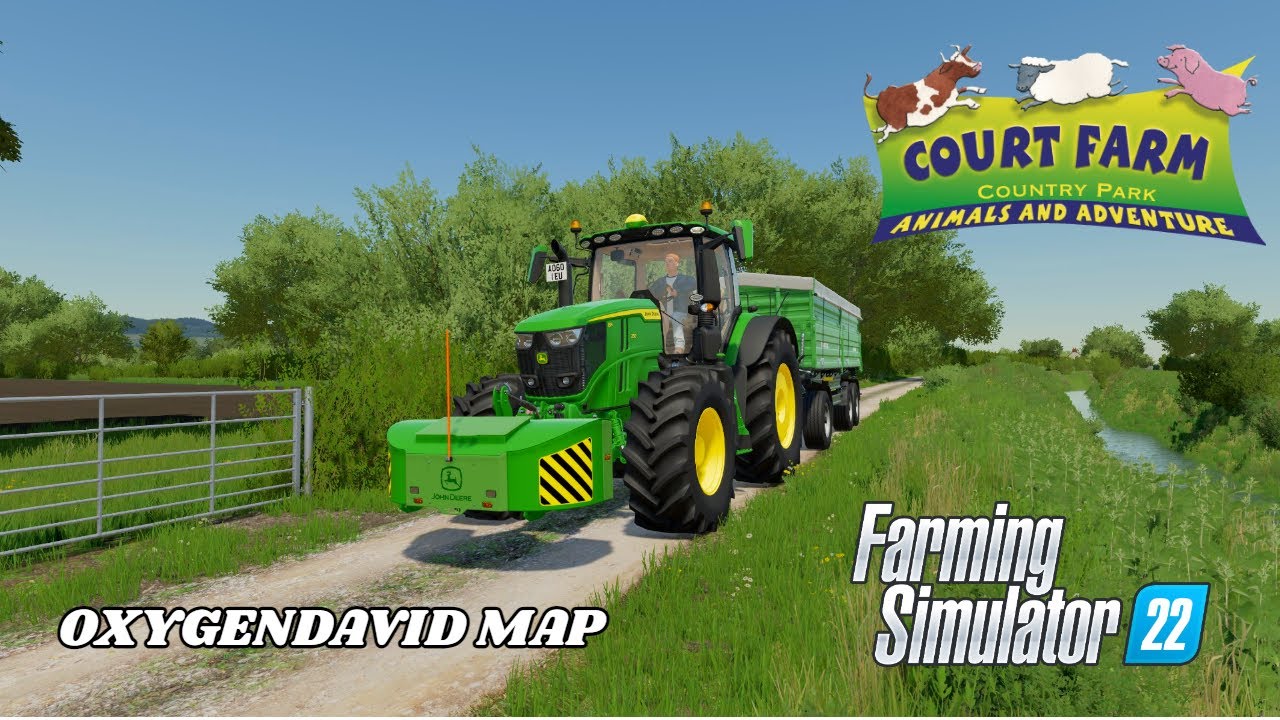COURT FARM COUNTRY PARK || FARMING SIMULATOR 22 || NEW MAP || HARVAST ...