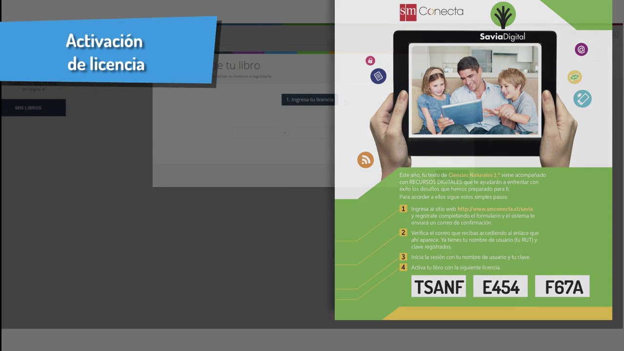 Registro, identificación y activación de licencia - Alumno - SM - YouTube