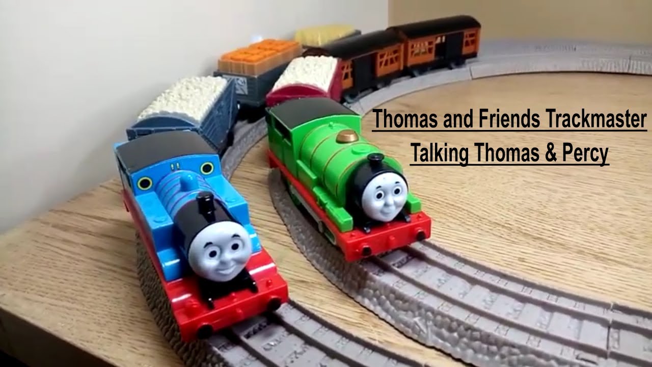Trackmaster Talking Thomas and Percy - YouTube
