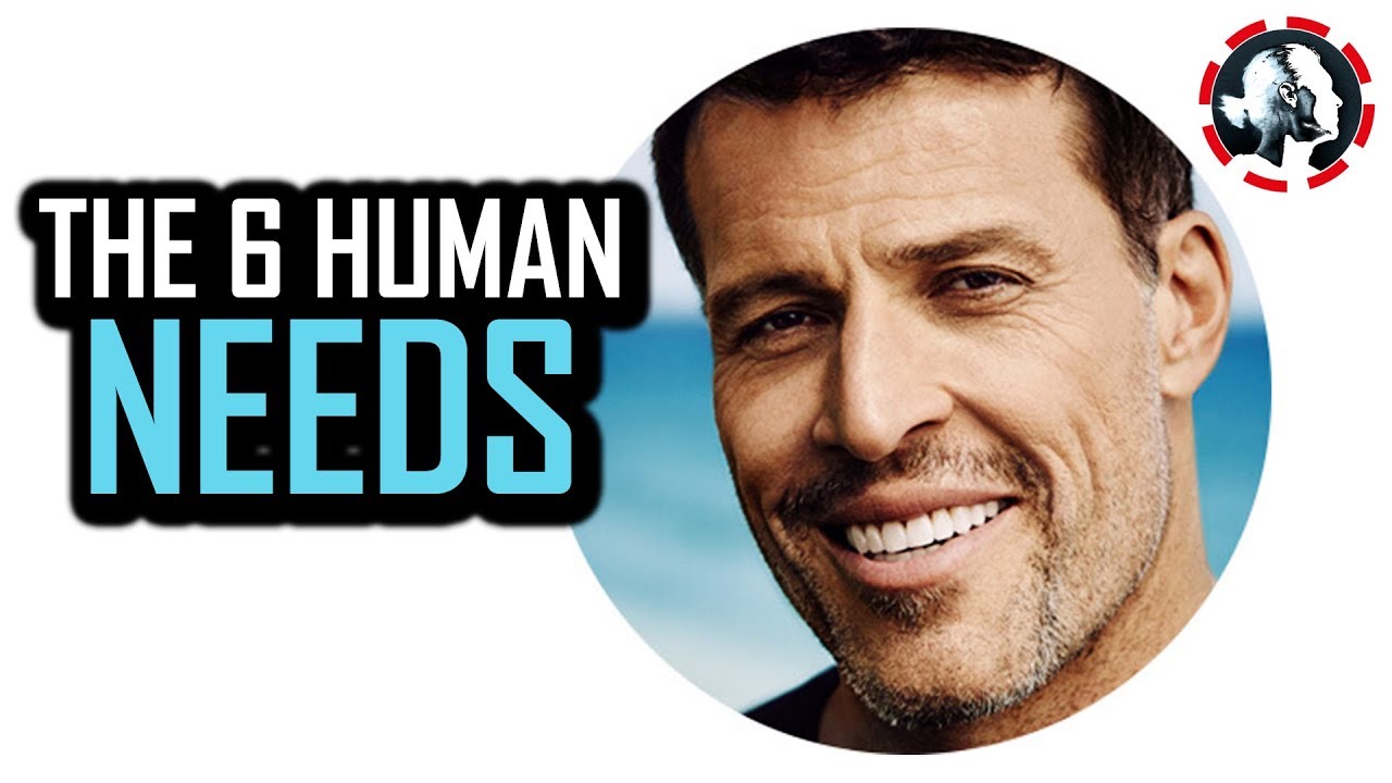 The 6 Human Needs by Tony Robbins - Design your Life 2018 - YouTube