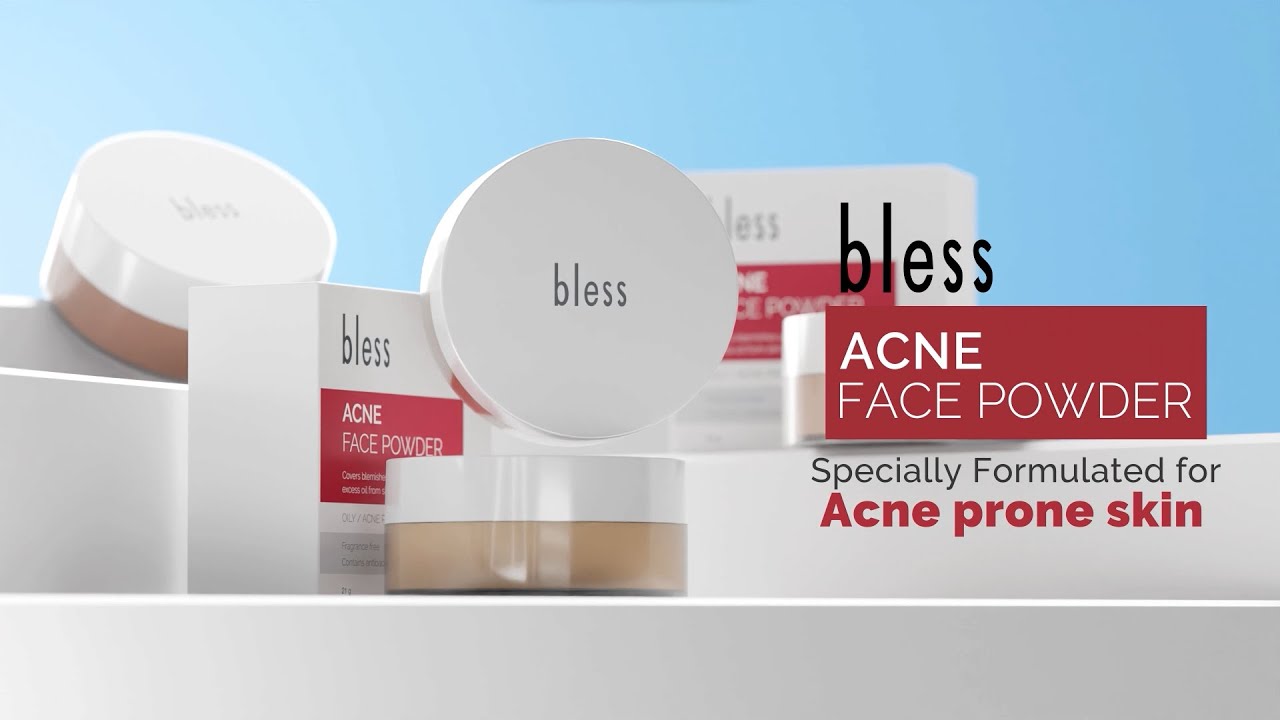 Bless Acne Face Powder | Make Up / Bedak / Powder khusus Kulit ...