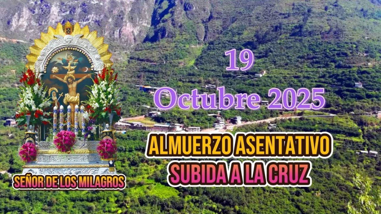 SALPIN SAN MATEO DE OTAO 19/10/25 ALMUERZO DANZAS SUBIDA A LA CRUZ ...