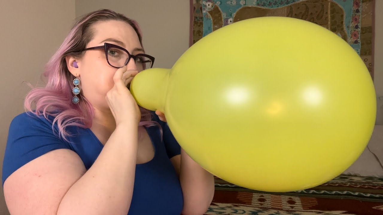 Balloon Inflation ASMR No Pops - YouTube