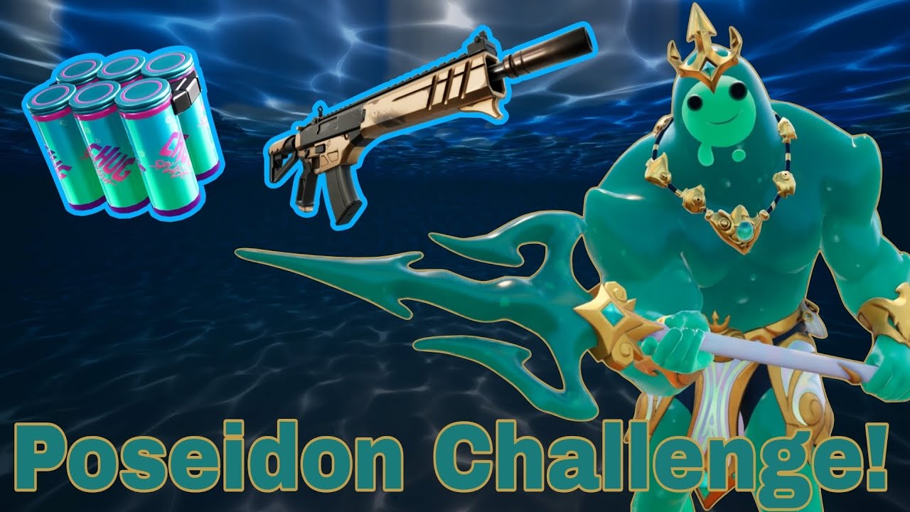 Fortnite: Poseidon Challenge! - YouTube