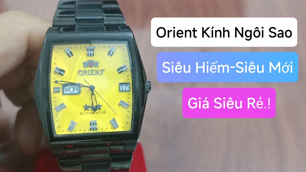 #376(Đã Bán) Orient Kính Ngôi Sao Độ Mới Cao-Độc Lạ và Hiếm. zalo ...