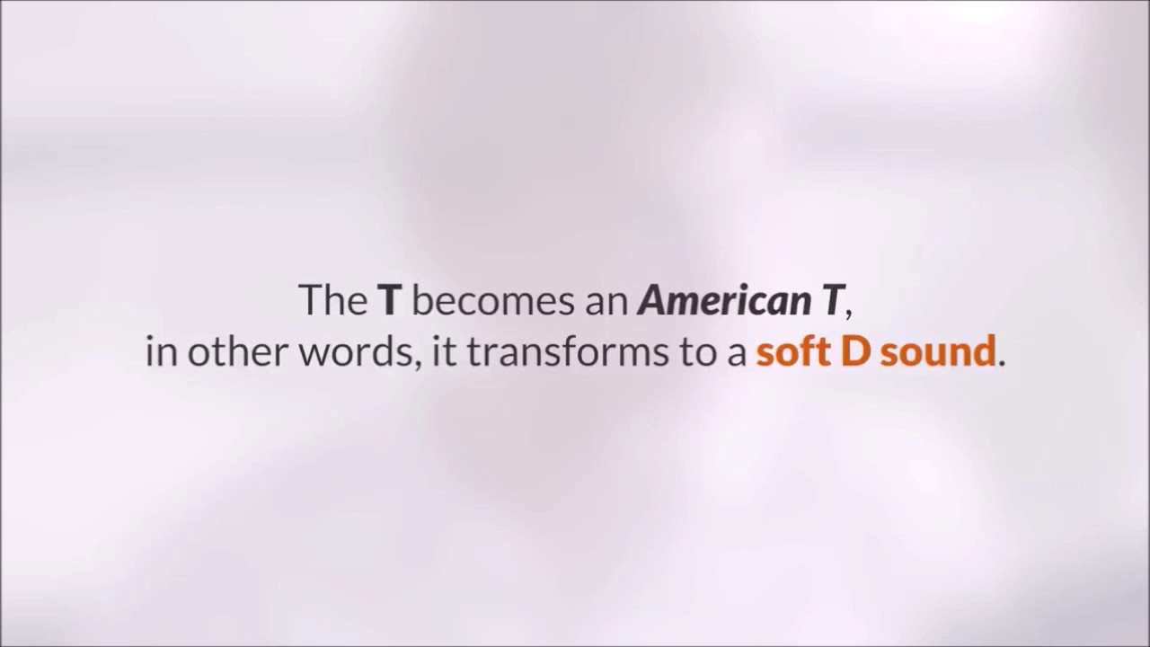 VIDEO DICTIONARY - The T becomes an American T. It transforms to a soft ...