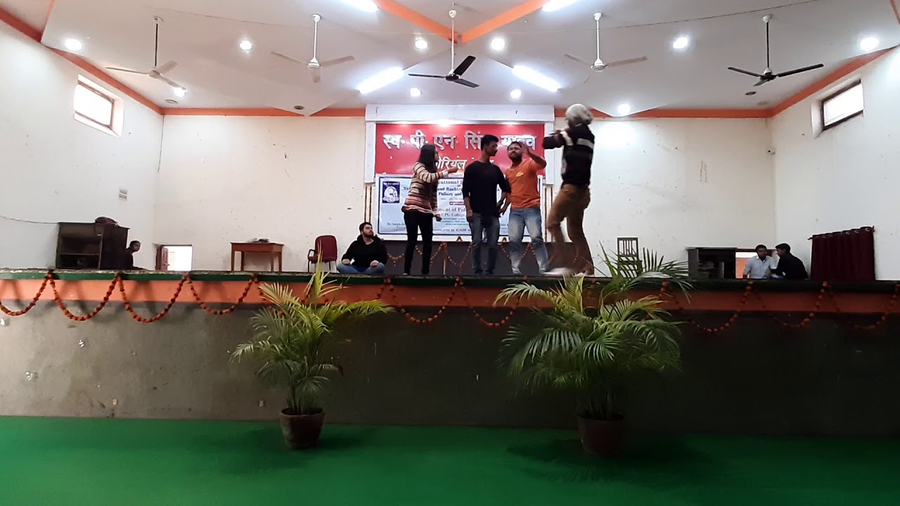 Prize winning skit at DAV,BHU banaras hindu university, varanasi - YouTube