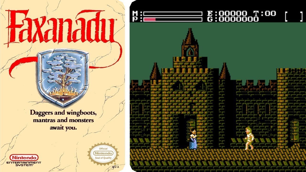Faxanadu NES gameplay - YouTube
