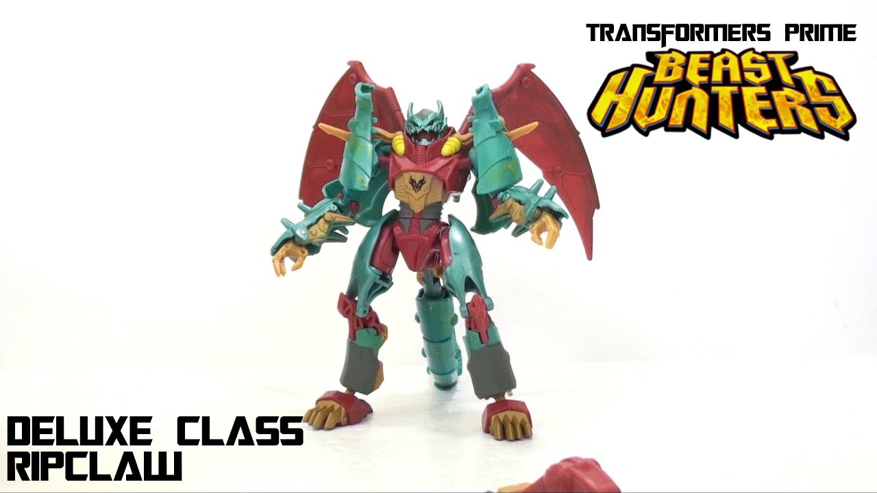 Video Review of the Transformers Prime: Beast Hunters Ripclaw - YouTube