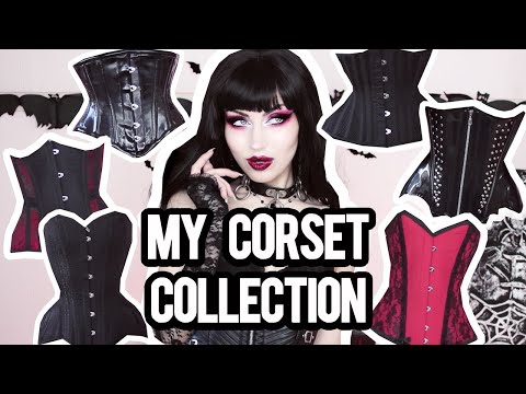 🖤 MY CORSET COLLECTION 🖤 Orchard Restyle Burleska Dolls Kill Try On and Review | Vesmedinia