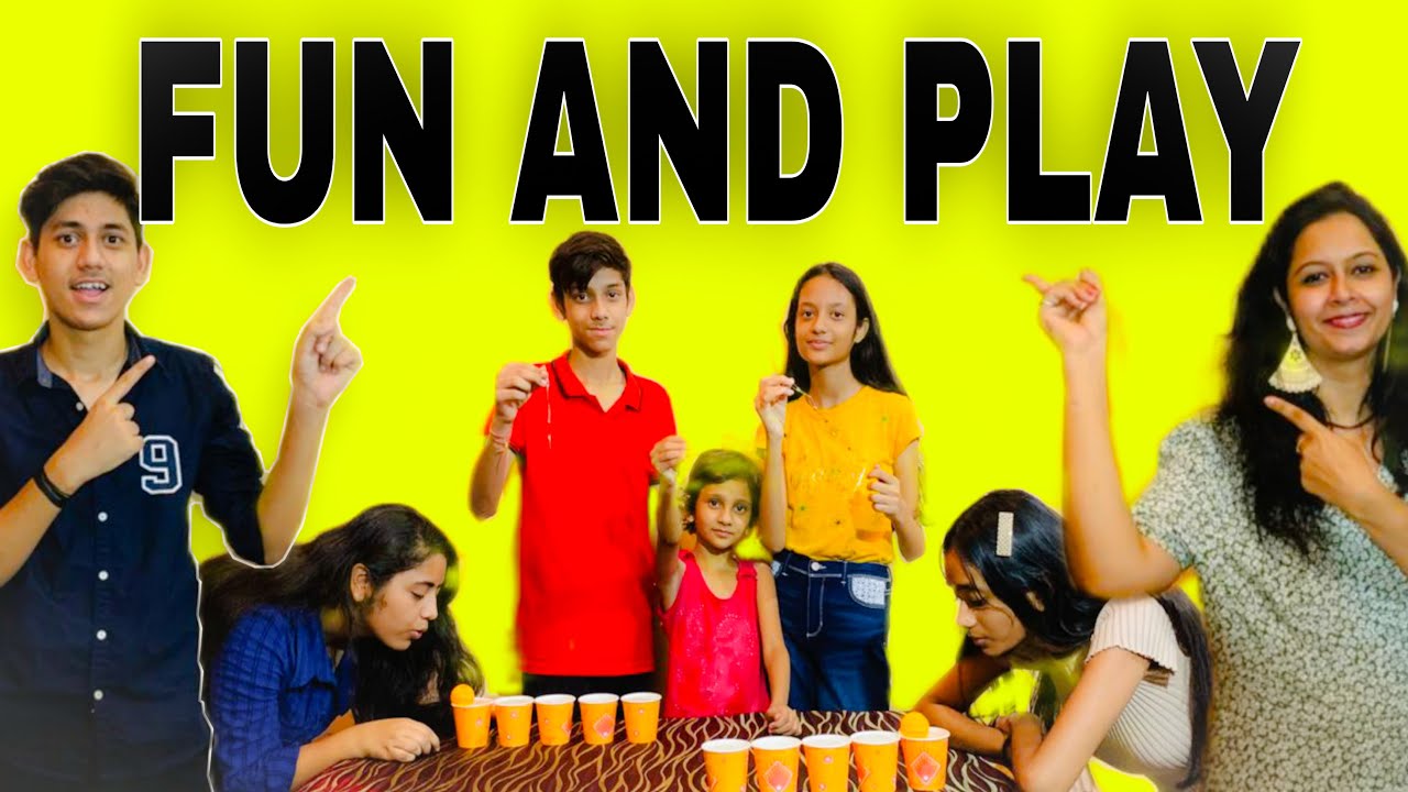 3 Fun & Easy Games For Kids And Adults | Fun and Play | - YouTube