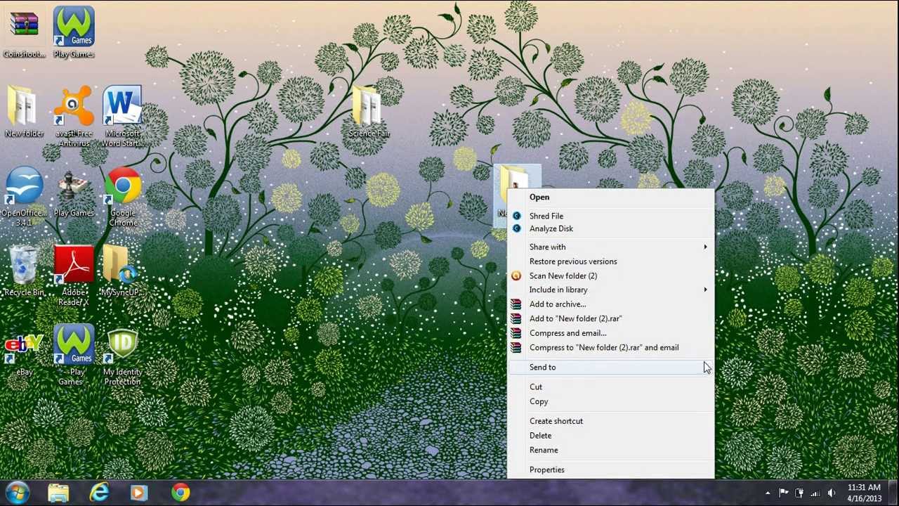 How To Turn A Folder Into A Compressed zipped Folder YouTube How To Turn A Folder Into A Compressed zipped Folder YouTube