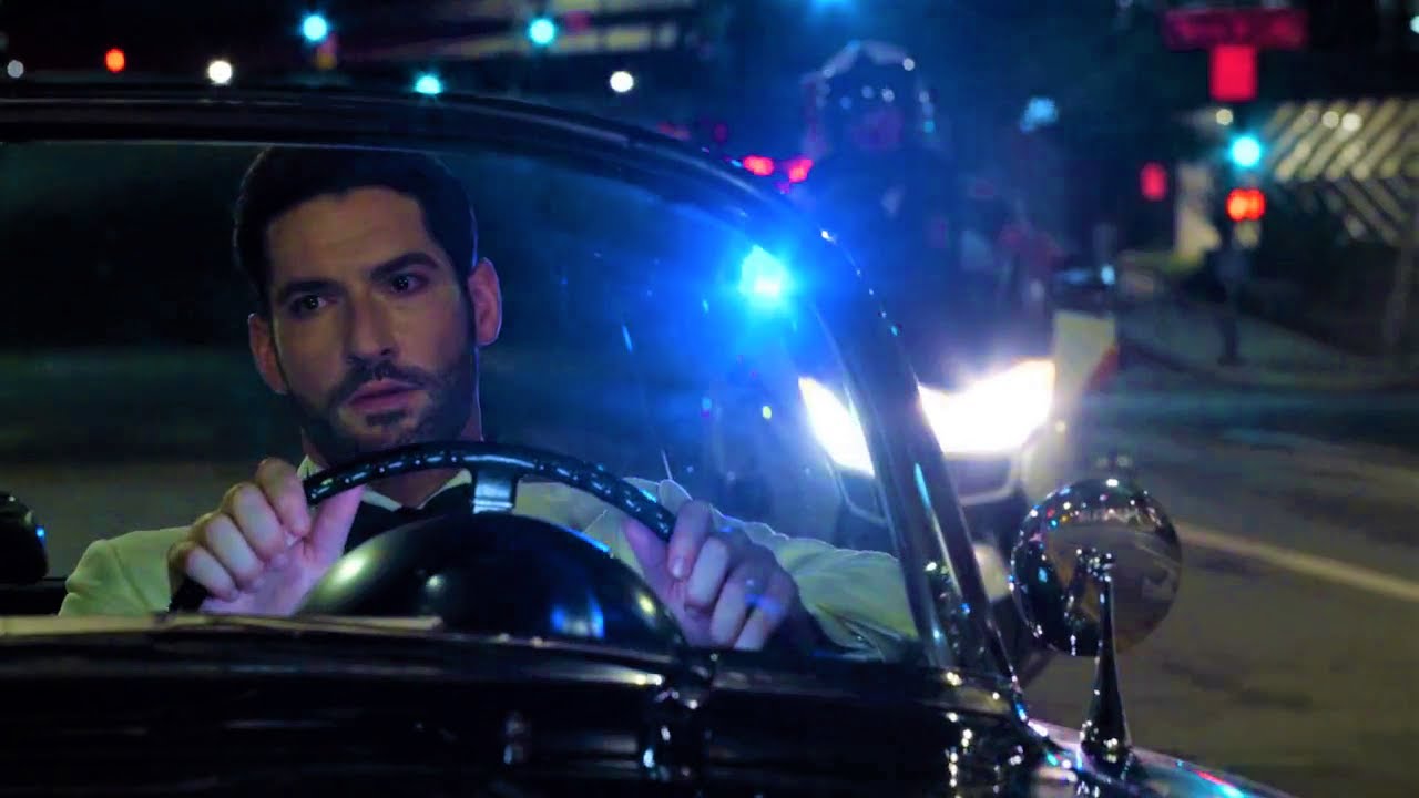 Lucifer Bribes a Cop || Lucifer gets pulled over by police || LUCIFER ...