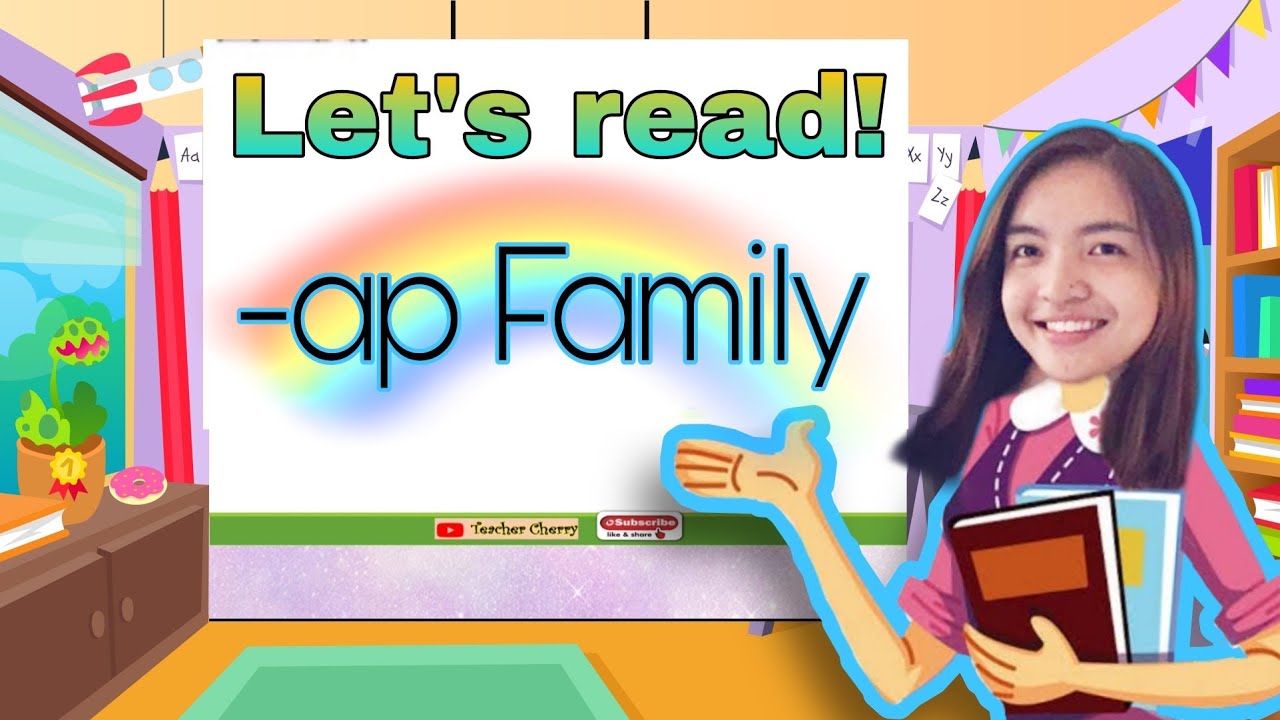 Reading Tutorial #5 | Beginning Reading | -ap Family - YouTube