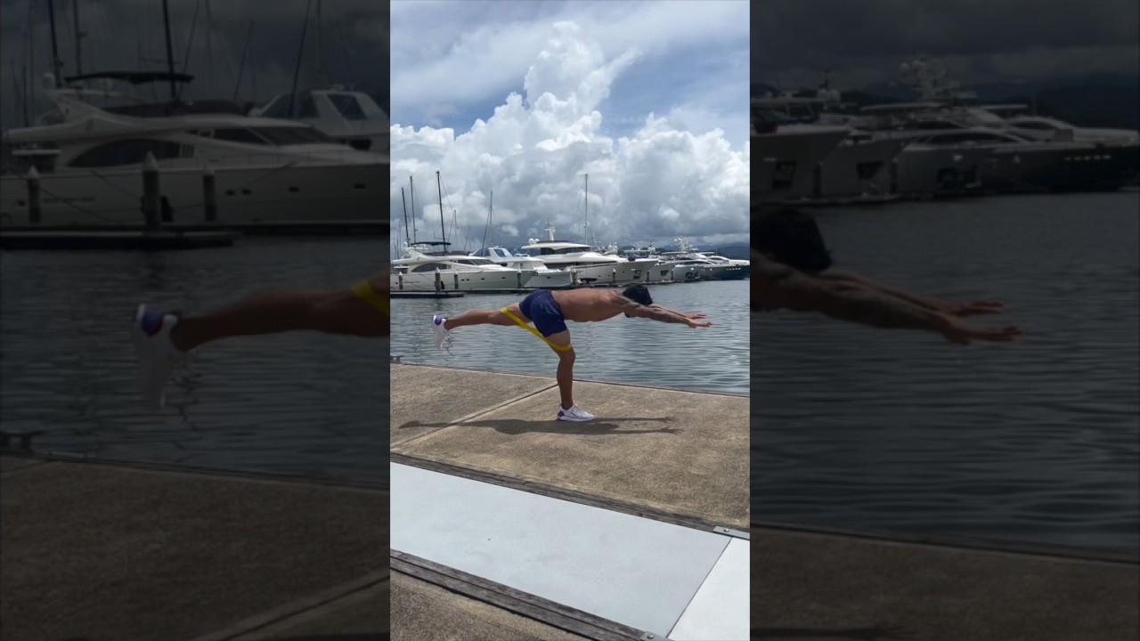 ⚡️Resistance Band Stability / Improve Single Leg Strength, Balance ...