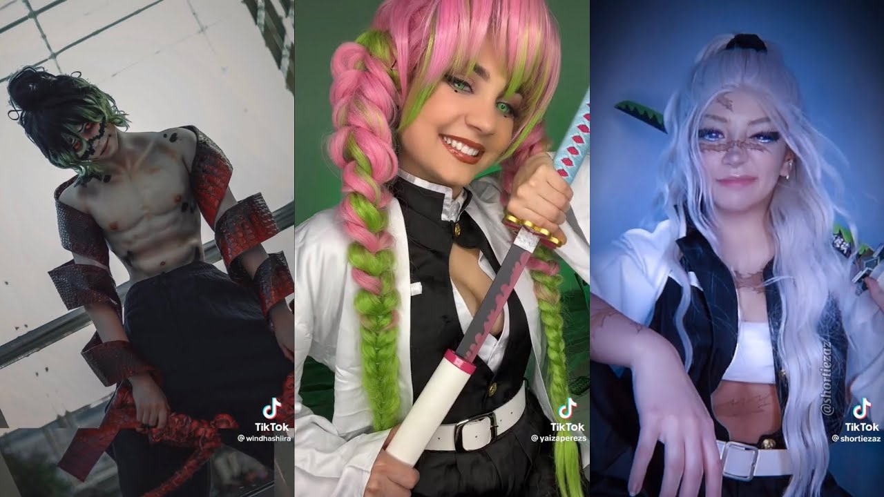 Demon slayer cosplay compilation - YouTube