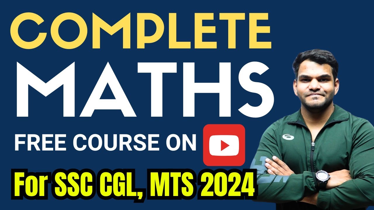 Complete Free Maths Course On Youtube. UC LIVE | 50 Days Series | By ...