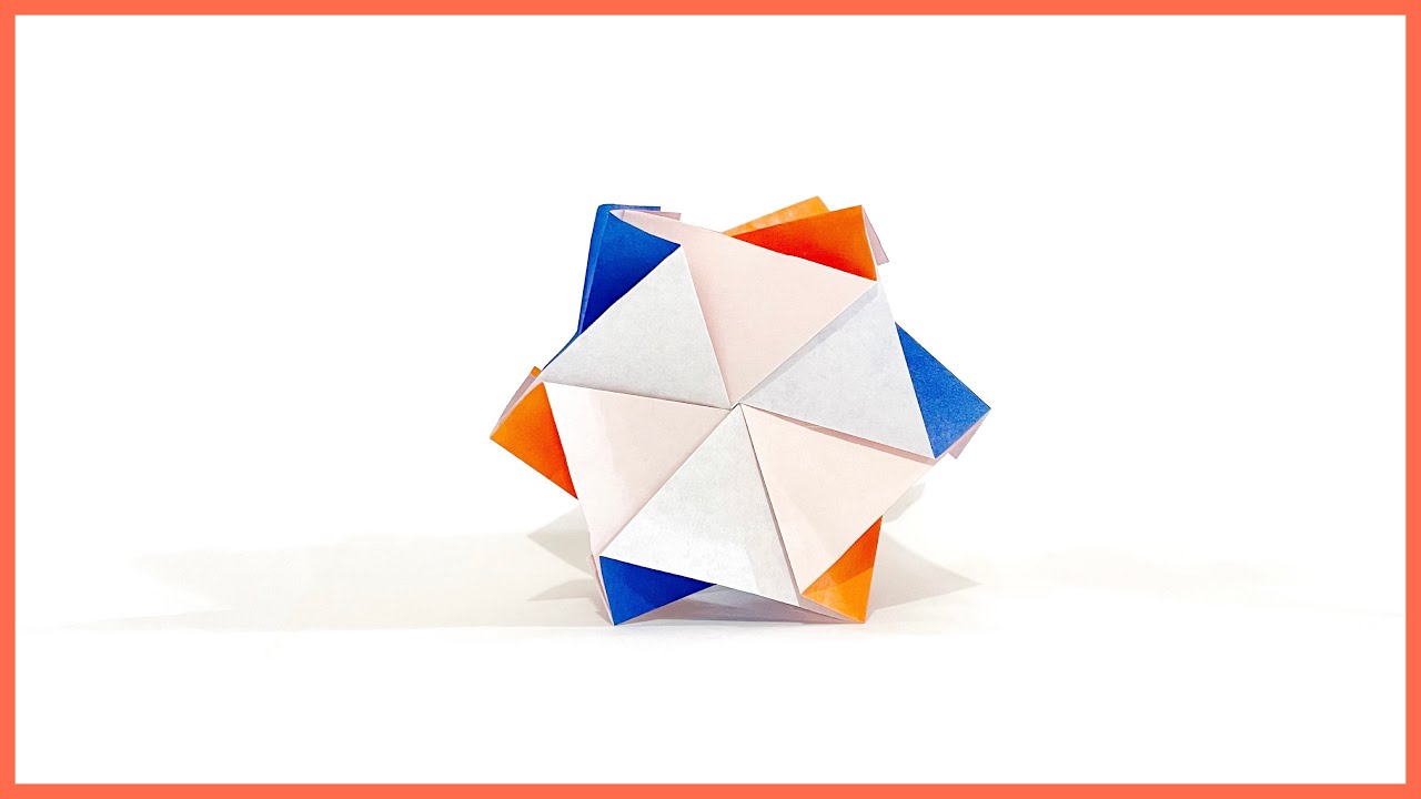 Tutorial - How To Fold Origami Flutter Wheel 1 (Miyuki Kawamura) | Easy ...