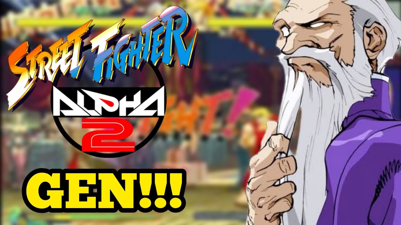 STREET FIGHTER ALPHA 2 (Arcade) - GEN - AKUMA DE BOSS!!! - YouTube