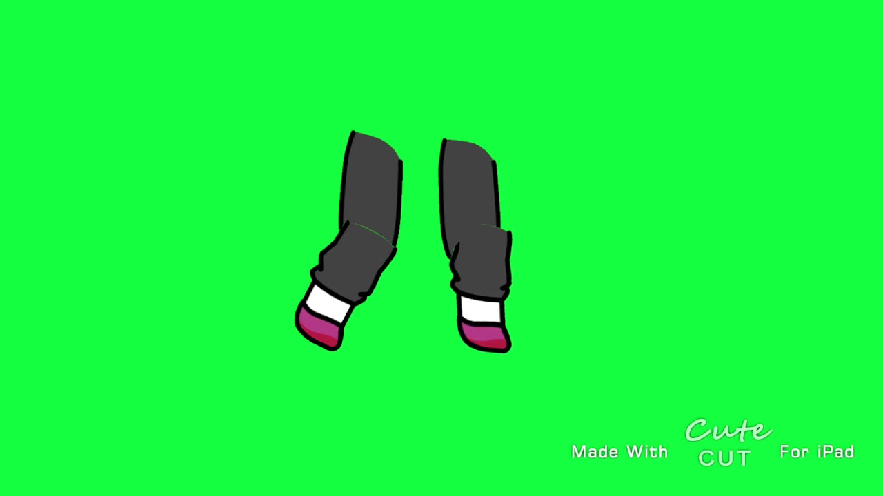 Free walking legs (gacha life) - YouTube