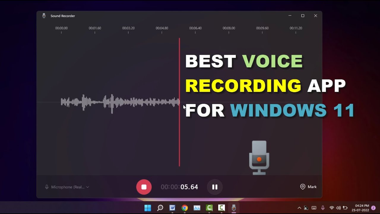 How to Record Audio in Windows 11 | Built-in Voice Recorder for Windows ...
