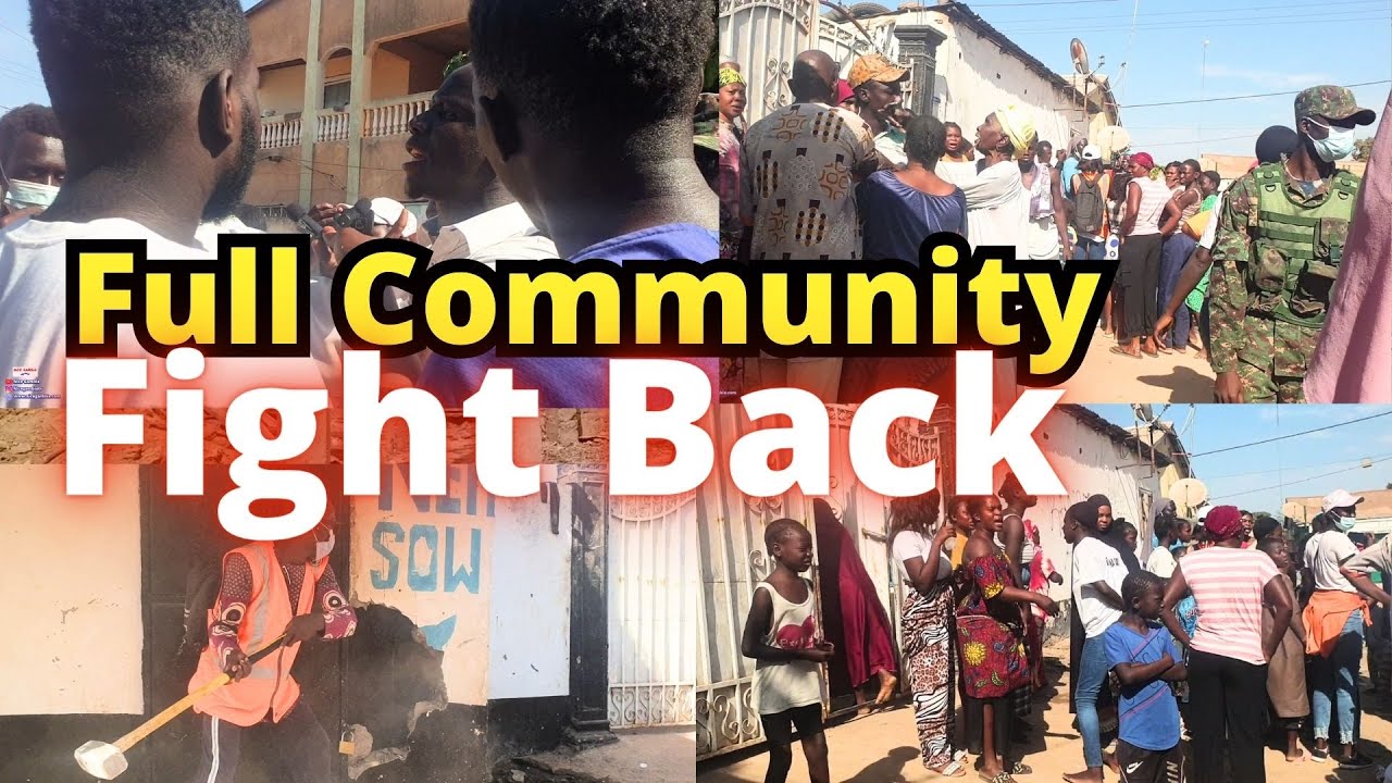 A whole Community in Tallinding Create Commotion - YouTube