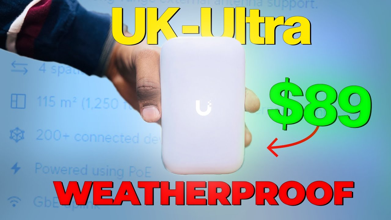 NEW UK-Ultra Access Point | Setup & Adoption Explained (Weatherproof ...