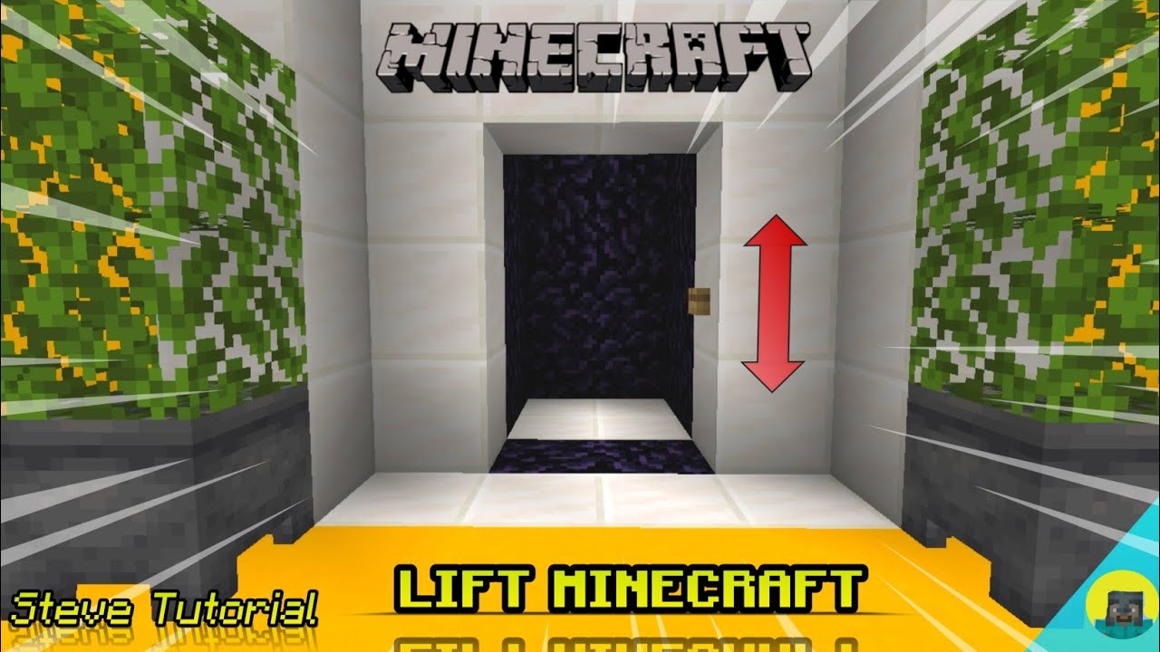 Cara membuat Lift di minecraft|Steve Tutorial - YouTube