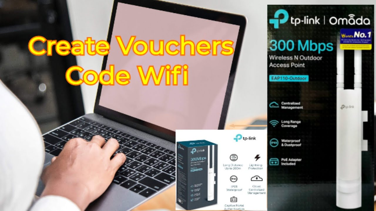 Tp-Link How To Create Vouchers Using OmaDa Controller - YouTube
