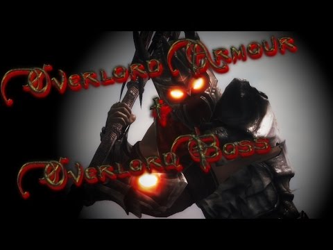 Skyrim Mods - Overlord Armour and Dungeon Boss - YouTube