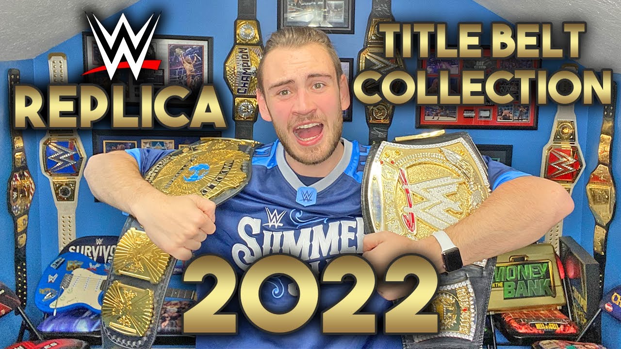 WWE Replica Title Belt Collection 2022 - YouTube