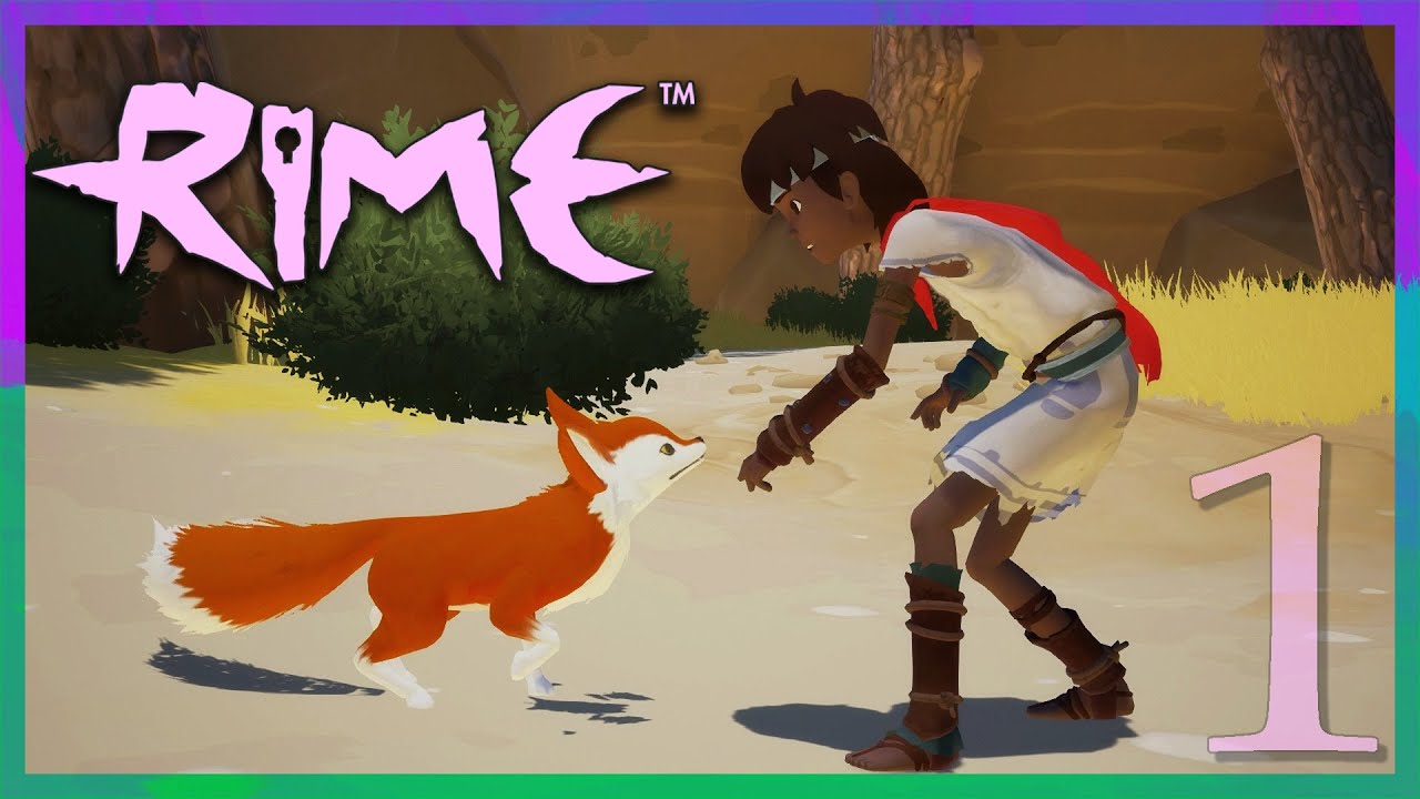 The CUTEST little Puzzle game | RiME Let's Play #1 - YouTube