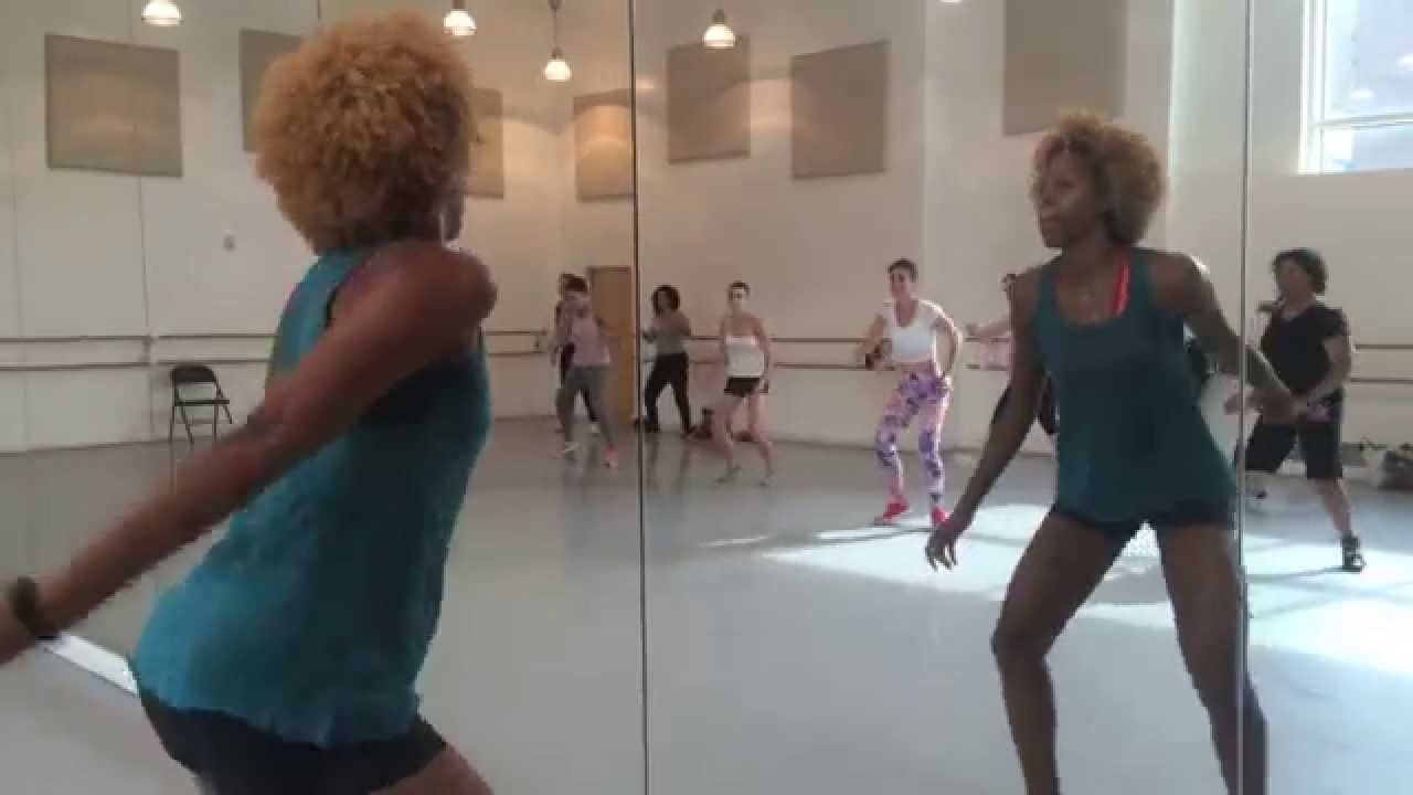 King Bubba FM "When Ah Touchdown" - Soca Dance Class with Candace Thompson (Elle NYTT) - YouTube