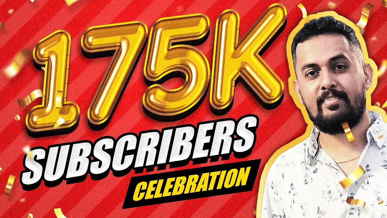 175K SUBSCRIBERS CELEBRATION - ROAD TO 200K | GIVEAWAY WINNER ...