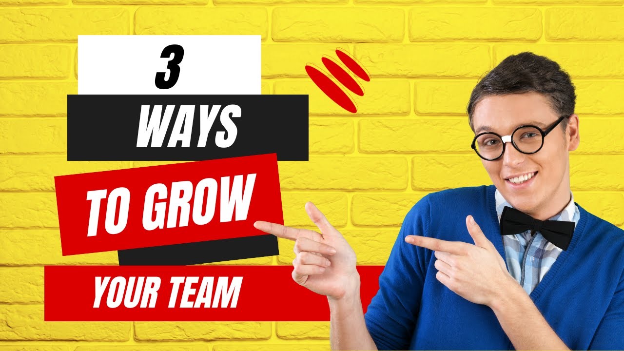 Episode 103 - 3 WAYS TO GROW YOUR TEAM WHEN YOU ARE BRAND NEW IN THE ...