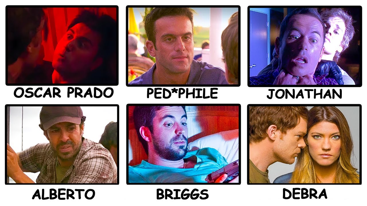 Every Time Dexter Broke Harry's Code - YouTube