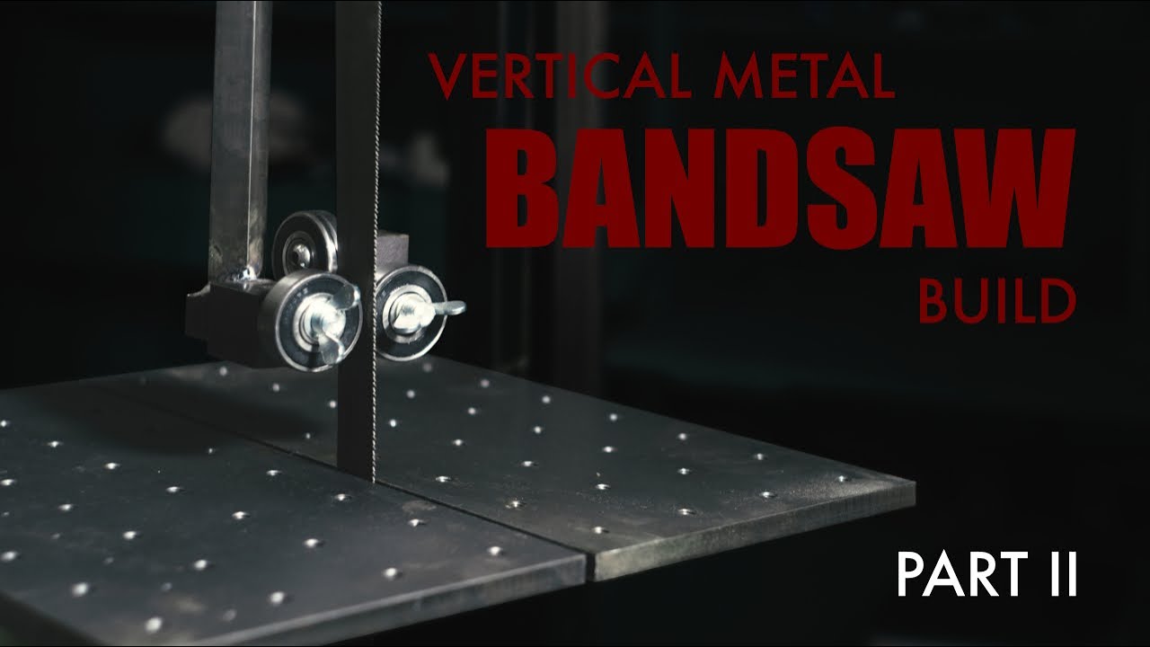 building a vertical metal bandsaw PART 2︱SEZESSIO - YouTube