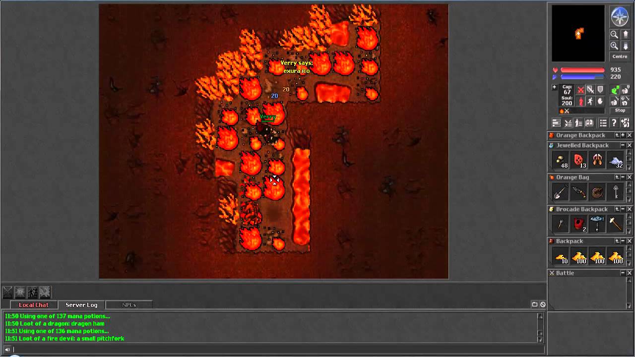 Tibia (The Life of Verry #3) - Plains of Havoc Sweep - YouTube