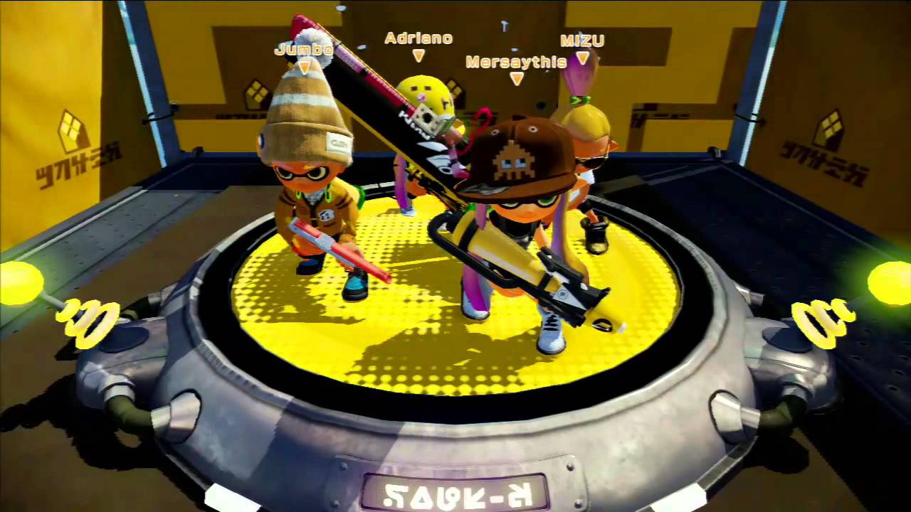 Splatoon - Hammerhead Bridge - Splat Zones Gameplay - YouTube